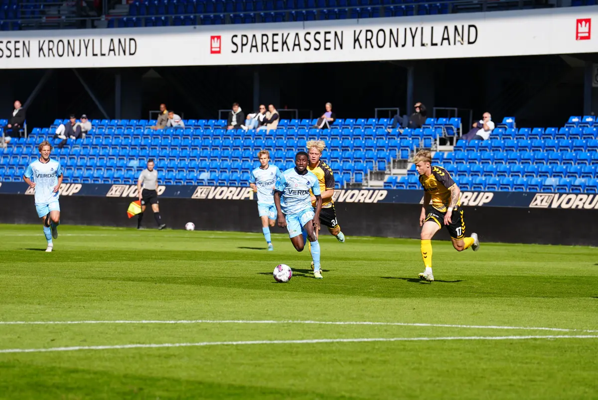 Startopstillingen mod Malmø FF