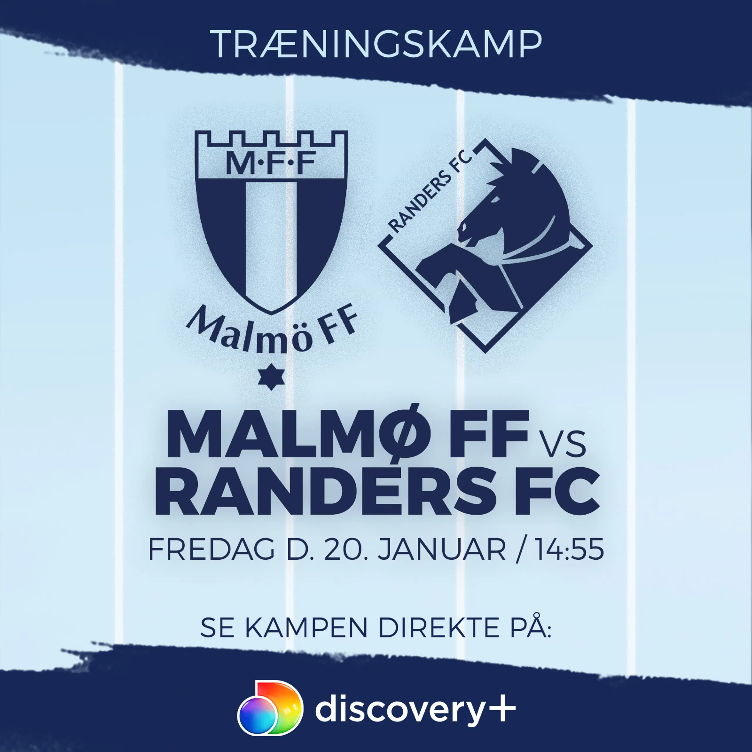 Årets første kamp: Se Malmö FF - Randers FC på discovery+