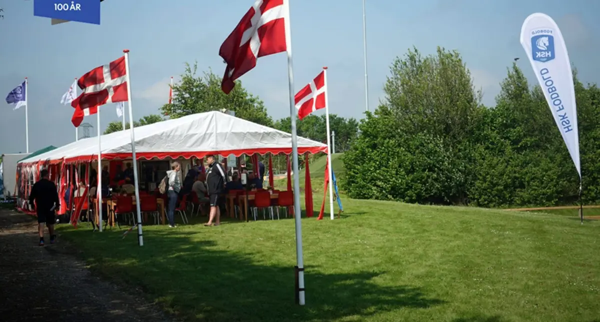 Opvisningskamp i anledning af Hadsten SK's 100 års jubilæum