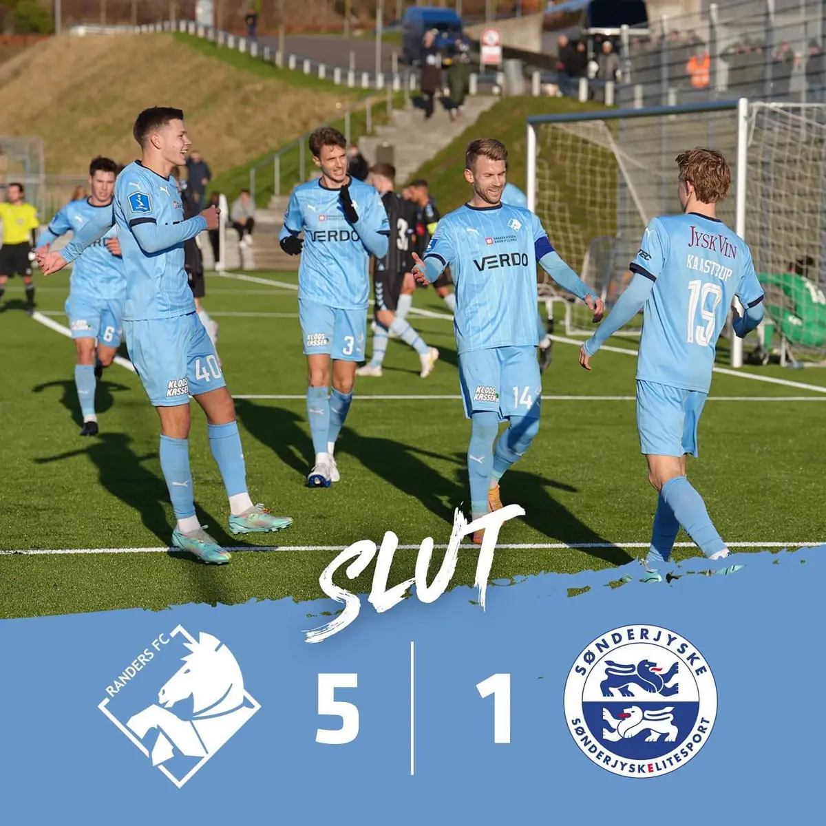 Randers FC sejrede 5-1 over Sønderjyske Fodbold Randers FC sejrede 5-1 over Sønderjyske Fodbold