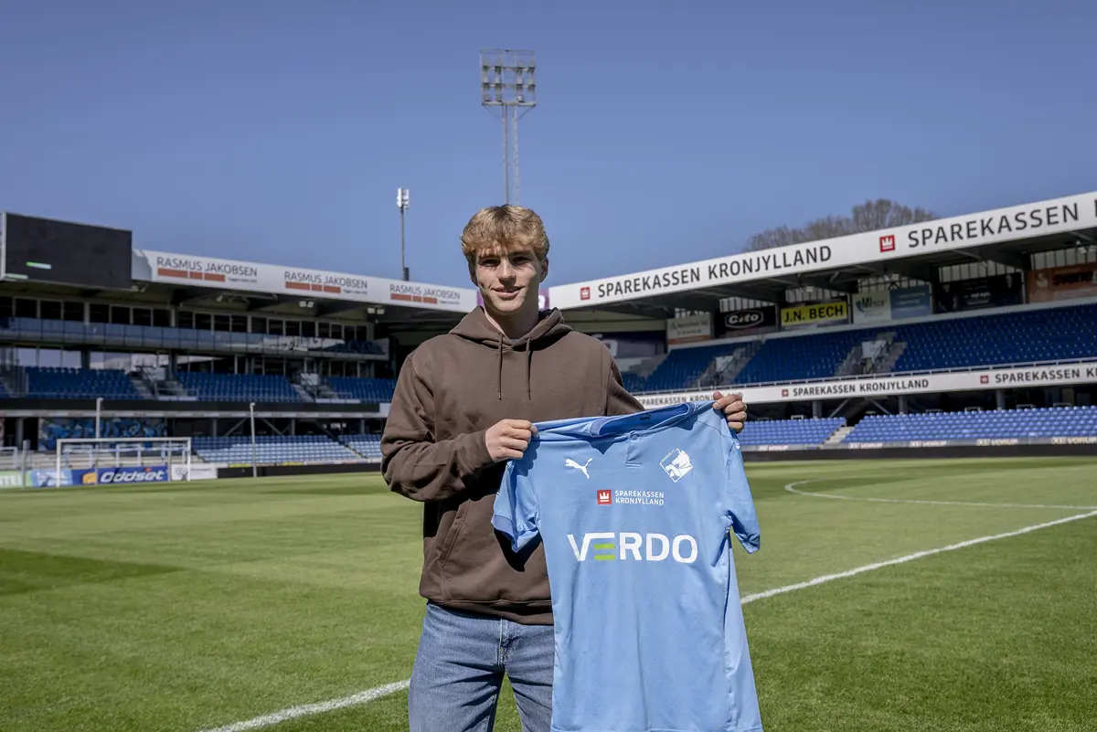 Oliver Bjerrum Jensen på fuldtidskontrakt i Randers FC
